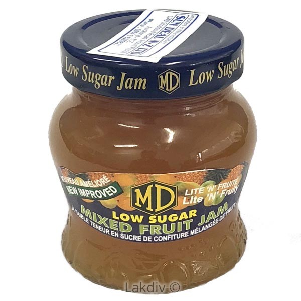 MD Low Sugar Mixed Fruit Jam 330g - Lakdiv